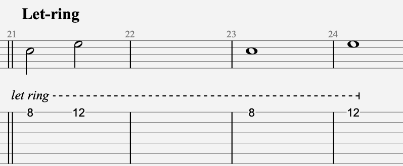 [MU4 Task] [GP] Add length of notes to let ring · Issue #10309 ...