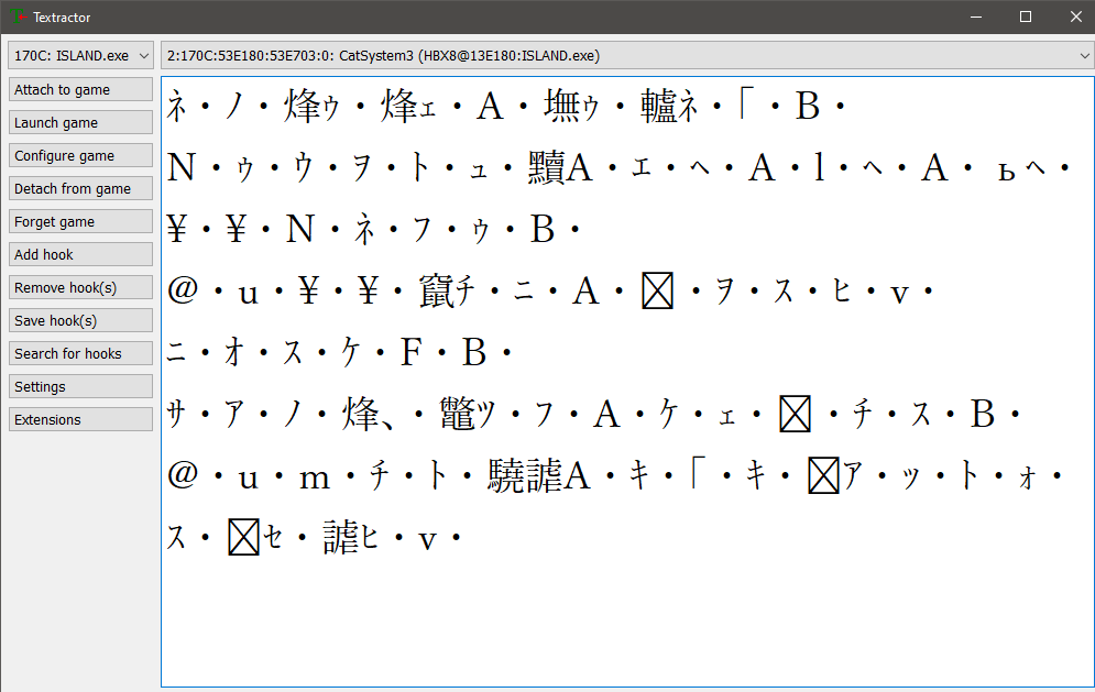 Japanese Texts Shown As Symbols · Issue #809 · Artikash/Textractor · GitHub
