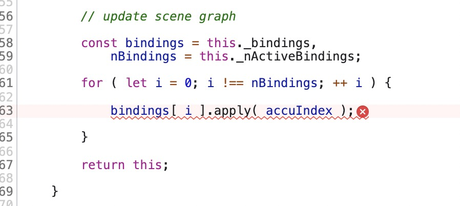 miss binding.referenceCount++ error when AnimationMixer._bindAction ...