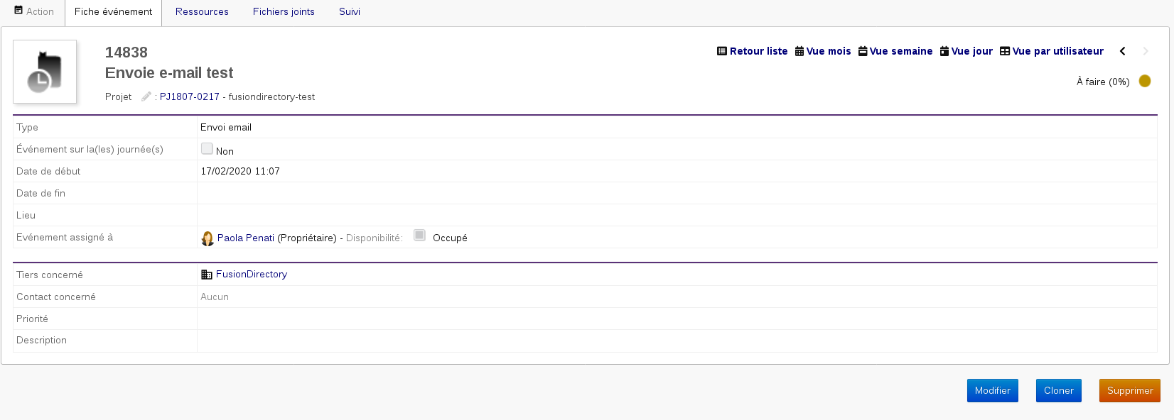 Event in the agenda lose the users added that are not the propritary of ...