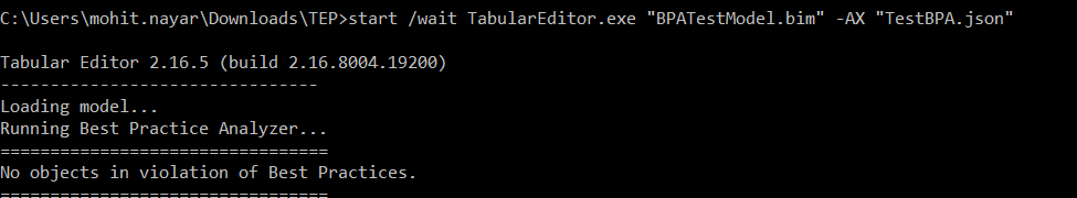 BPA Rules not working from command line · Issue #971 · TabularEditor/TabularEditor · GitHub