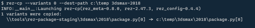 rez-cp fails with argument error if --variants argument is used last · Issue #812 ...