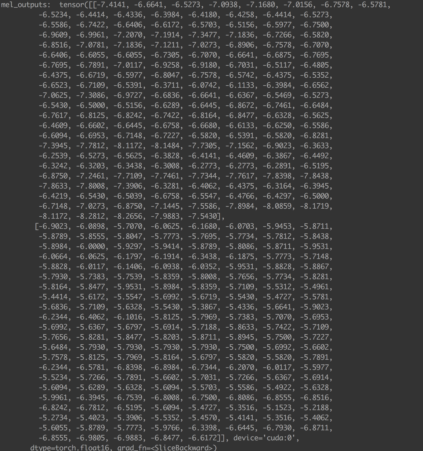 different result every inference by load pretrained model · Issue #336 · NVIDIA/tacotron2 · GitHub