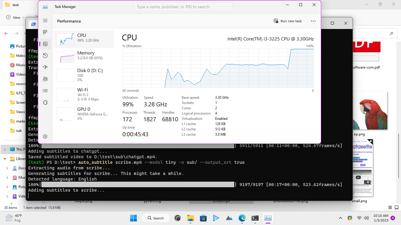 [Question] How to Make it use GPU · Issue #22 · m1guelpf/auto-subtitle · GitHub