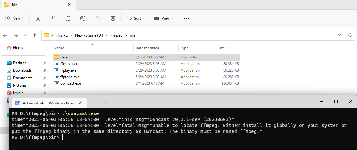 Why no Windows Binary Release? · owncast owncast · Discussion #3060 · GitHub