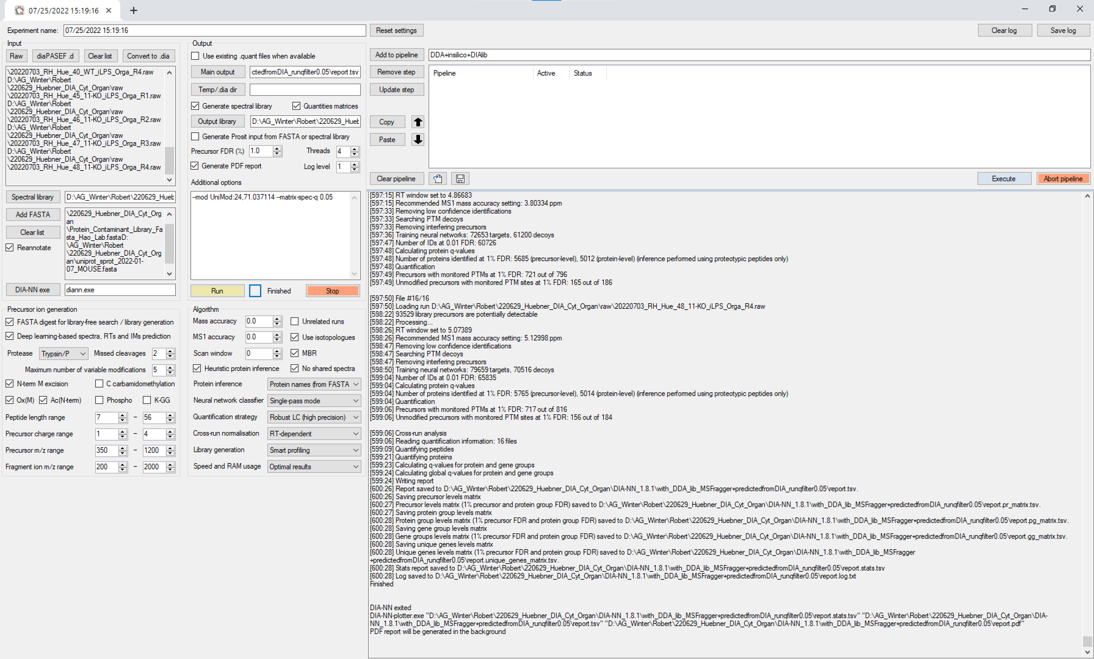 Bimodal distribution of abundance values · vdemichev DiaNN · Discussion #451 · GitHub
