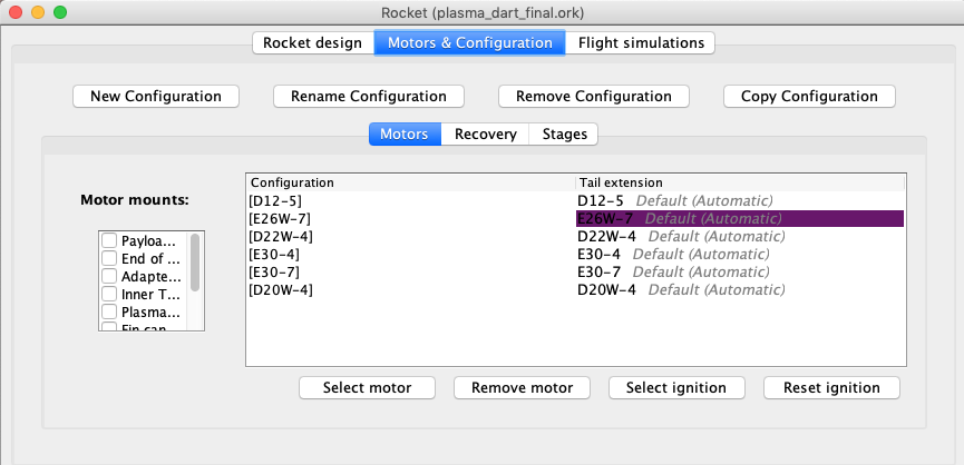 "Motor mounts" list in "Motors and Configurations" tab is pointlessly small · Issue #902 ...