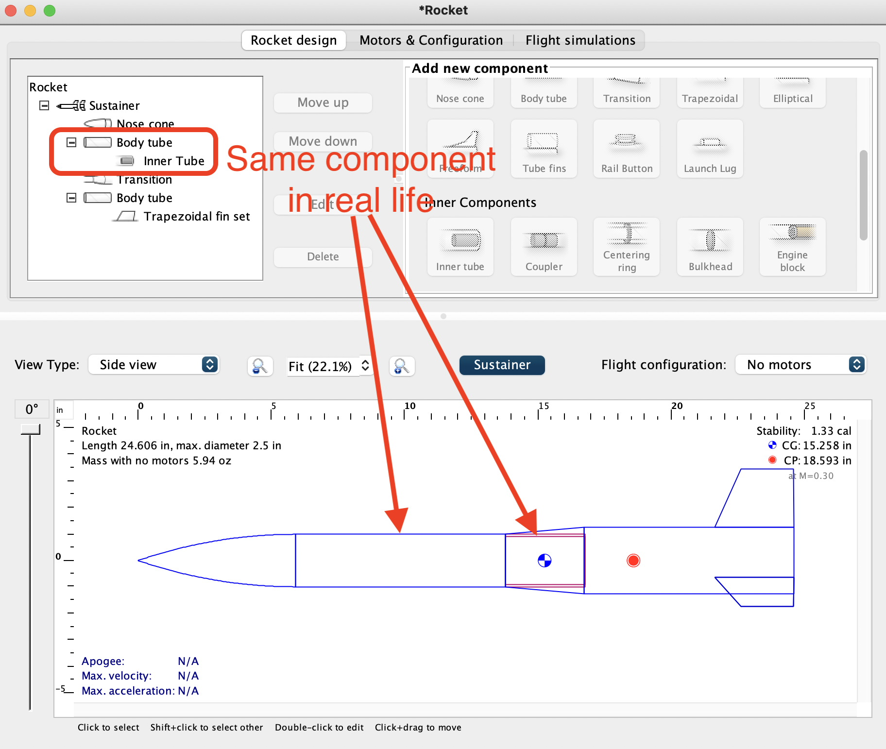 Feature Request: Forward and aft internal body tube extensions · Issue #1056 · openrocket ...