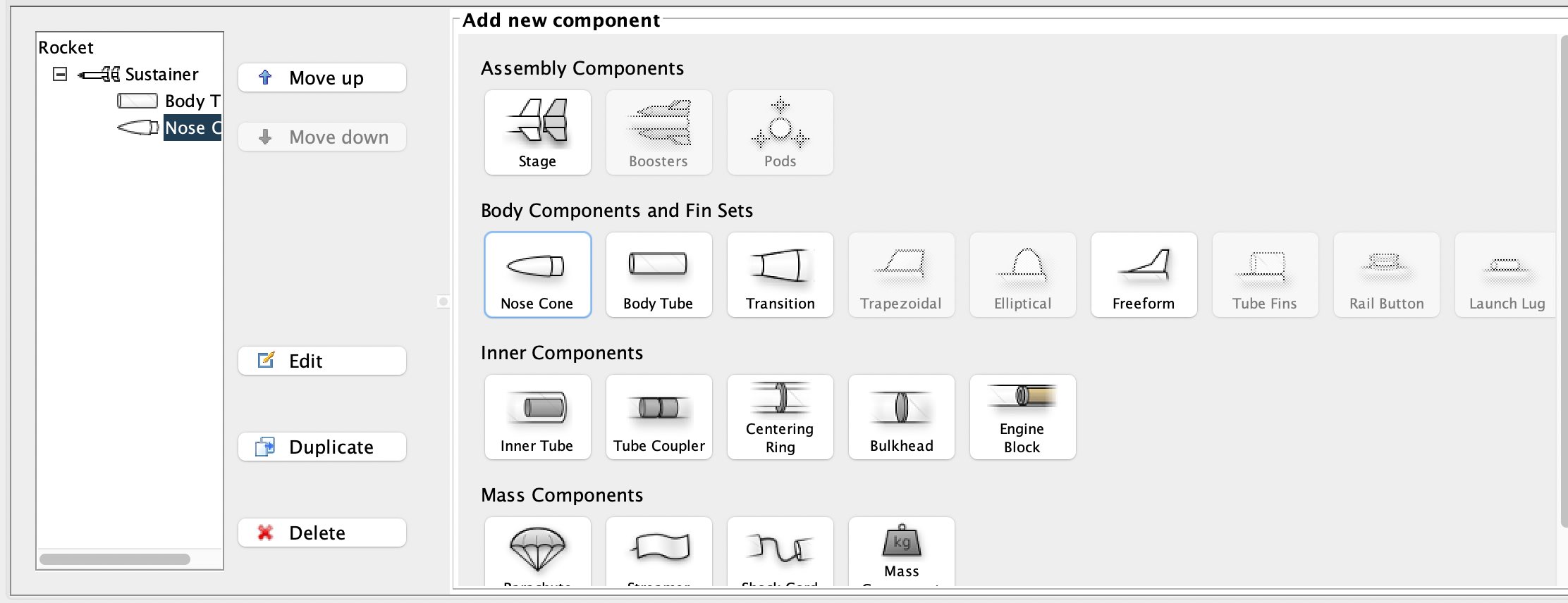Set Minimum Width Of Component Tree To 140 Pixels · Issue 1648 · Openrocket Openrocket · Github
