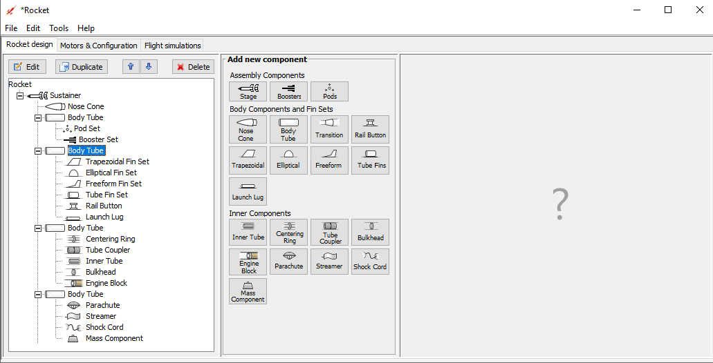 [Feature Request] Combine "Inner Components" and "Mass Objects" groups in the "Add Components ...