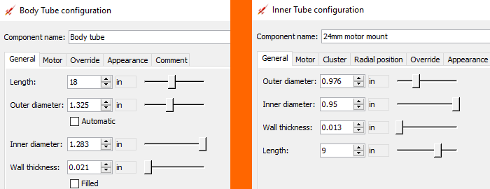 Body Tube and Inner Tube config editors are not consistent · Issue #2142 · openrocket/openrocket ...