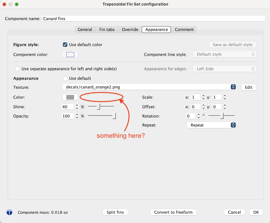 In appearance panel, add option to choose from colors used in current model · Issue #2224 ...