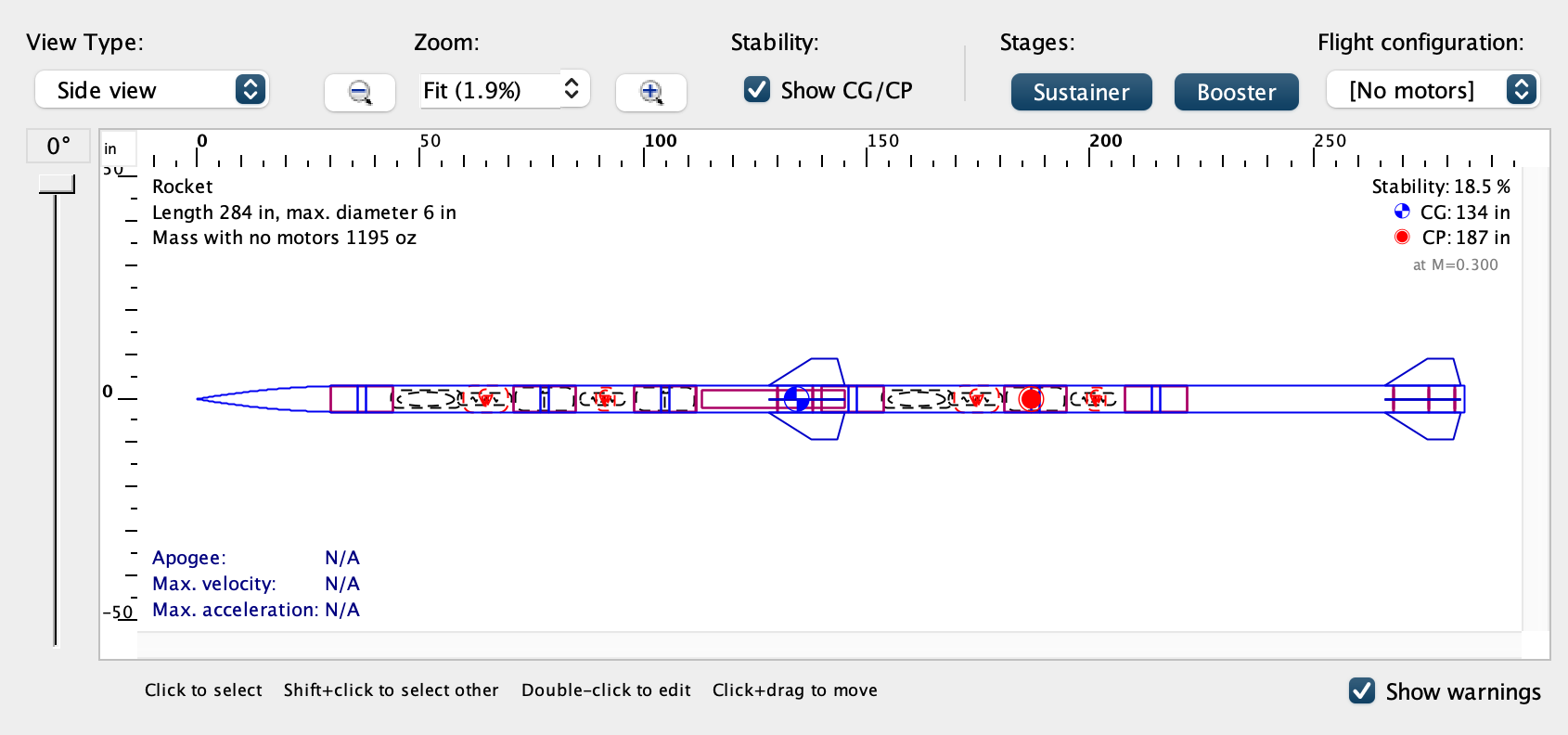 For component positioning, replace "From tip of rocket" to "From front tip of stage" · Issue ...