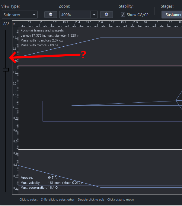 23.09b1: Rotation control in rocket figure is virtually invisible in dark high contrast mode ...