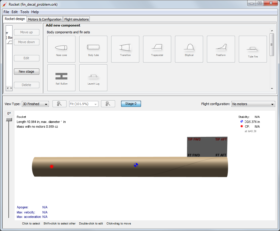 Build 18.01-rc4: CP calculation is bonkers · Issue #387 · openrocket/openrocket · GitHub