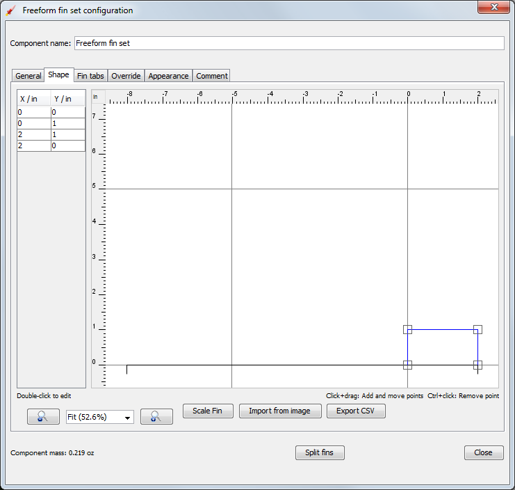 Adjust Fin shape editor grid colors · Issue #482 · openrocket/openrocket · GitHub