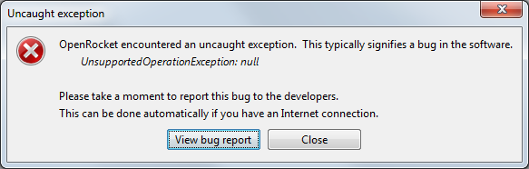 Alpha 10: After converting to freeform, fin shape editor gets exceptions · Issue #499 ...