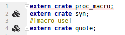 proc_macro crate is not recognized in editor · Issue #1311 · intellij-rust/intellij-rust · GitHub
