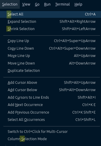 Repeated menu underlined shortcut keys · Issue #129115 · microsoft ...