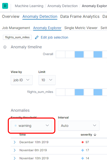 [ML] (Accessibility) Anomaly Detection/Anomaly Explorer - ARIA issue and potential JS bug ...