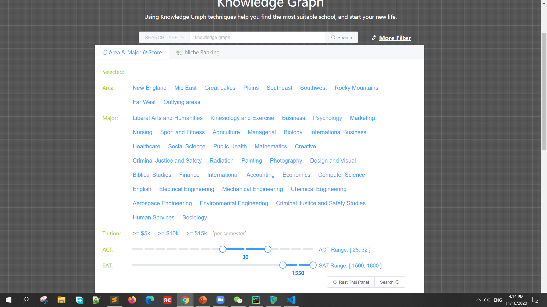 GitHub - Chit-Chaat/Collegiate_Explorer_APP: 2020 Fall DSCI-558 [Building Knowledge Graph ...