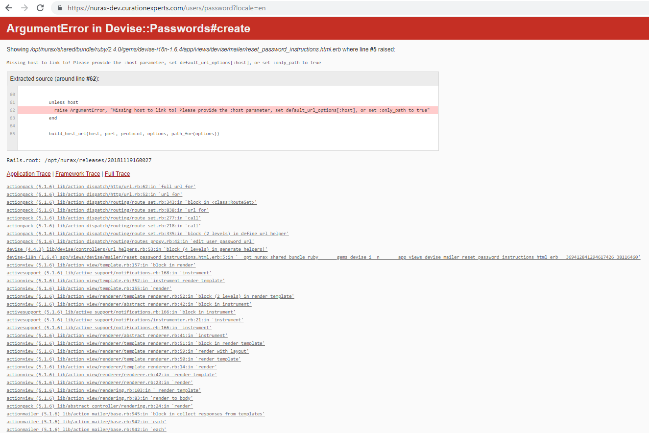 Passwords#create Error in Devise · Issue #313 · samvera-labs/nurax-pre2023 · GitHub