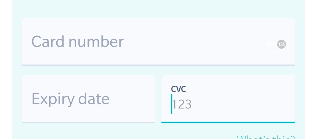 [BUG] CardMultilineWidget is not showing PlaceHolder or hint · Issue #4516 · stripe/stripe ...