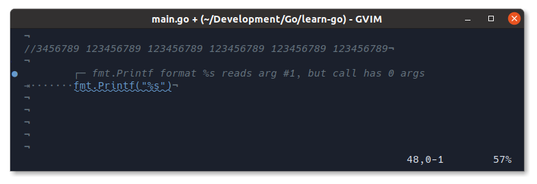 Padding Of Virtual Text For Diagnostics Is Wrong If Tabs Are Used Within In The Text · Issue