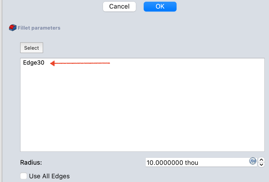 Problem Freecad Crash When Clicking On Invalid Fillet Edge In Side Panel · Issue 10843 9719