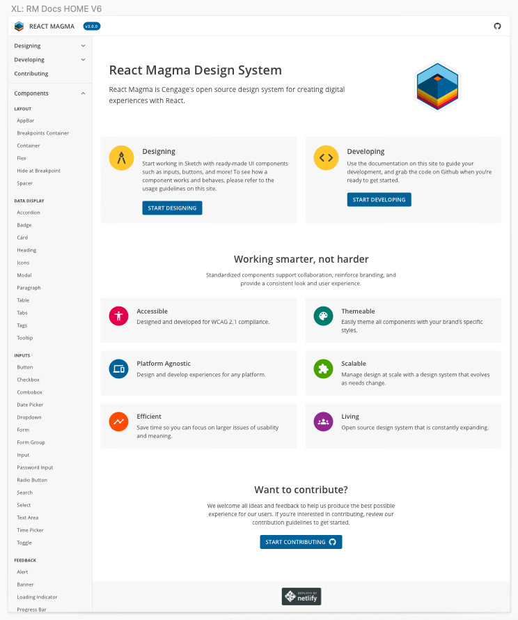 RM 3 (4) - New home page · Issue #318 · cengage/react-magma · GitHub