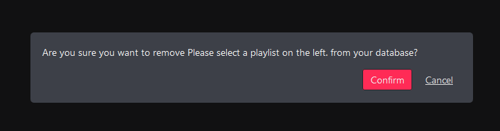 Removing Playlist confirmation hangs after deleting last existing playlist · Issue #197 · cgwire ...