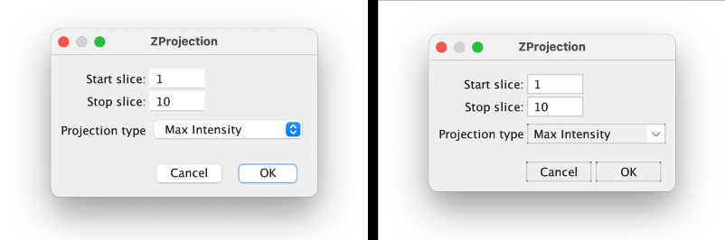 FlatLaf altering AWT components on MacOS · Issue #583 · JFormDesigner ...