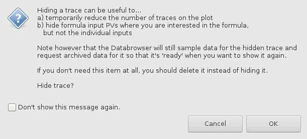 Allow databrowser warning message suppression · Issue #2524 · ControlSystemStudio/cs-studio · GitHub