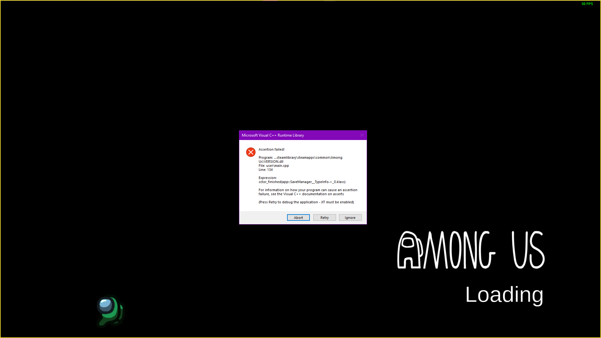 Using version.dll causes game to crash · Issue #269 · BitCrackers/AmongUsMenu · GitHub
