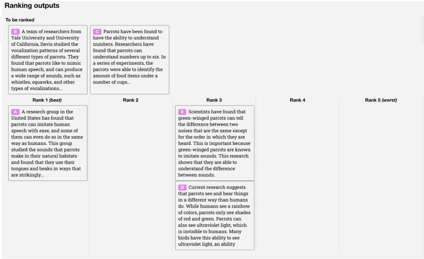 Urgent need for a new Project Type - Ranked Strings · Issue #2108 · doccano/doccano · GitHub
