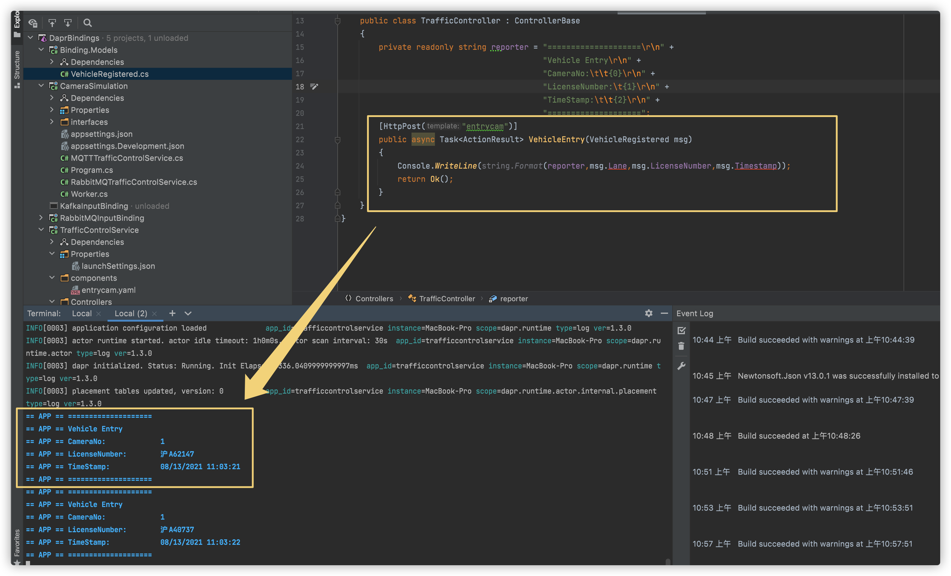 Maybe bug about input binding · Issue #736 · dapr/dotnet-sdk · GitHub