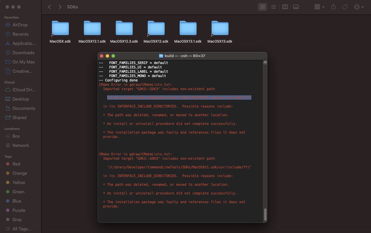 Cmake Error In Macos · Fontforge Fontforge · Discussion 5164 · Github