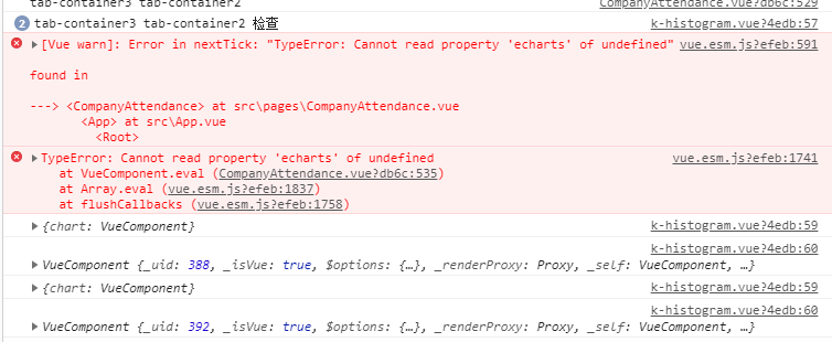 Tab切换问题,报错error In Nexttick Typeerror Cannot Read Property Echarts Of Undefined · Issue