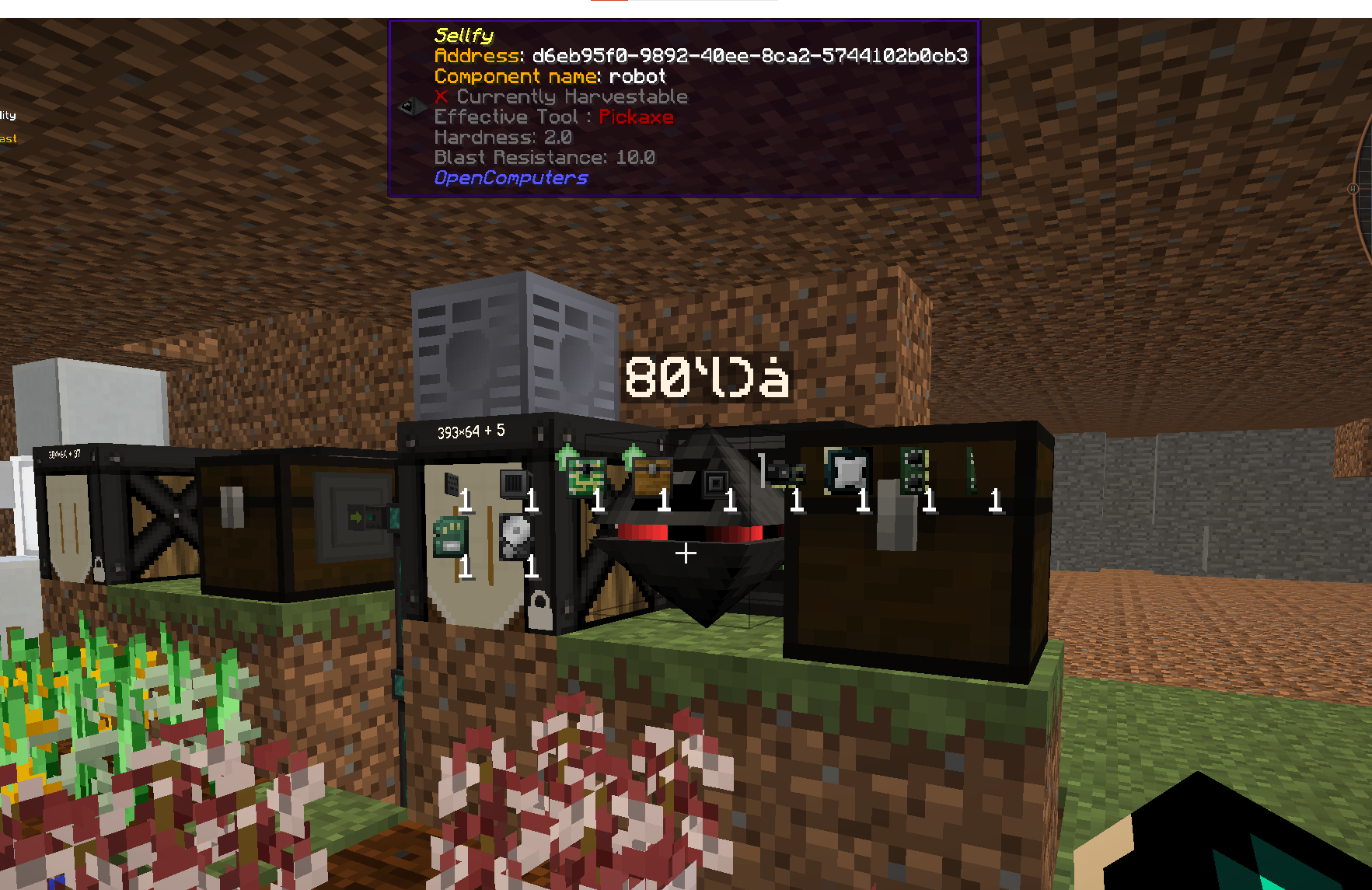 Opencomputers. Robot name bug · Issue #10079 · GTNewHorizons/GT-New-Horizons-Modpack · GitHub