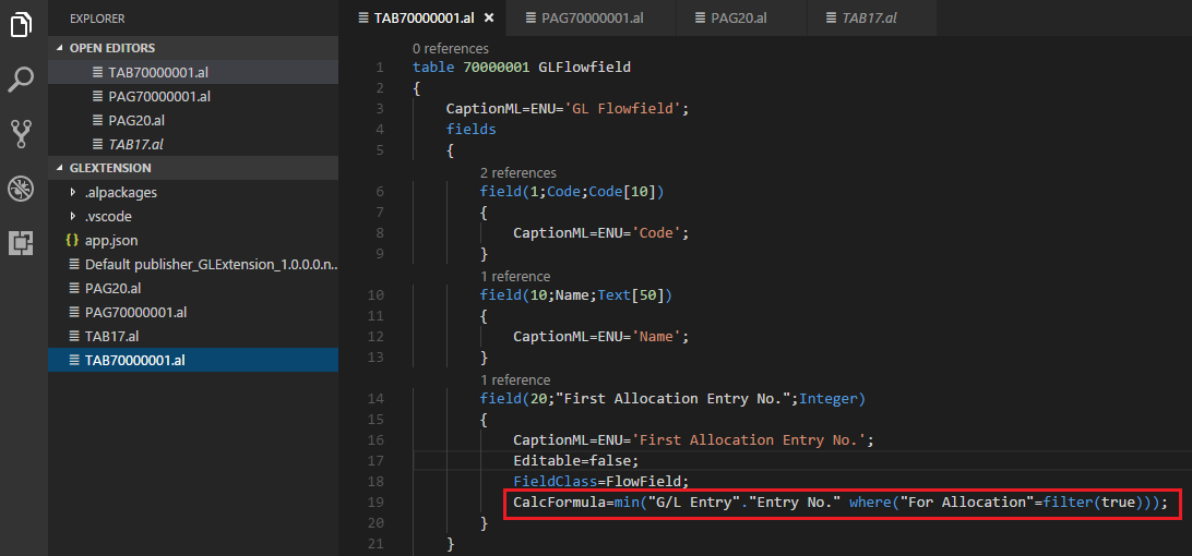 Execute flowfield for native-table. · Issue #509 · microsoft/AL · GitHub