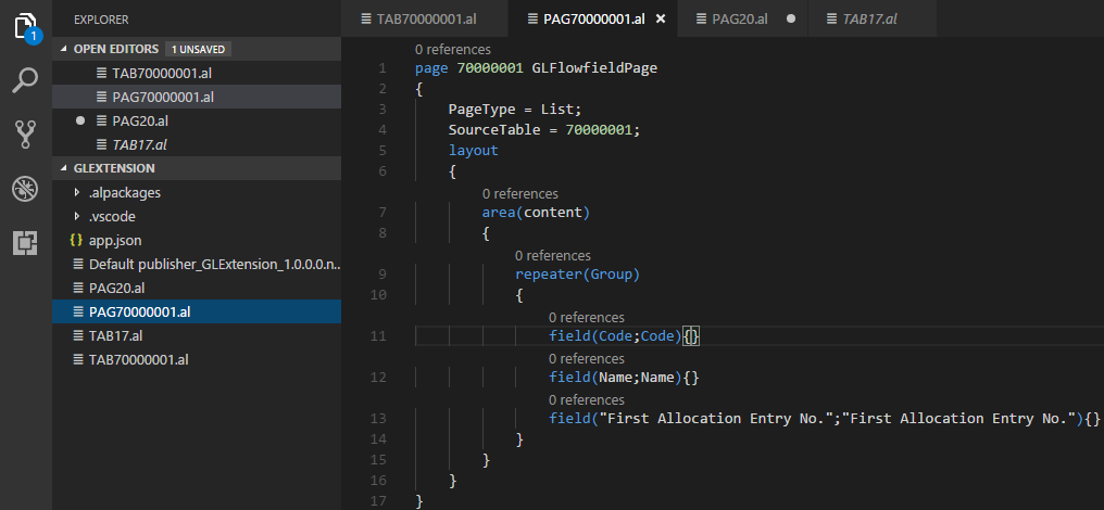Execute flowfield for native-table. · Issue #509 · microsoft/AL · GitHub