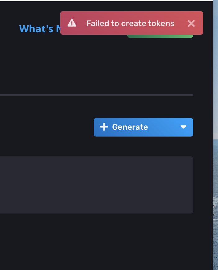 Failed To Create Tokens When Creating A Token · Issue 18887 · Influxdatainfluxdb · Github 