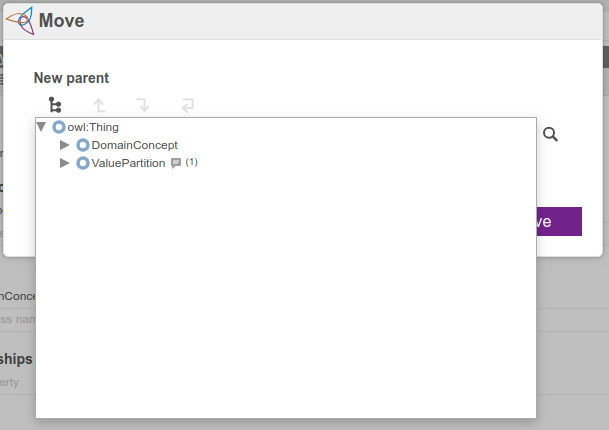Class Hierarchy view context menu "Move..." AND "Merge into...": Exiting dialog with ESC does ...