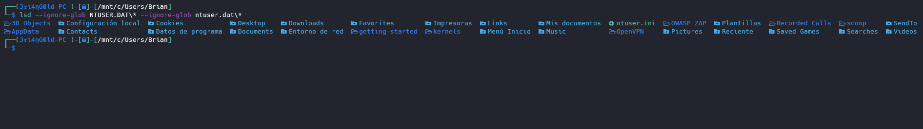 --ignore-glob does not work on windows. · Issue #665 · lsd-rs/lsd · GitHub
