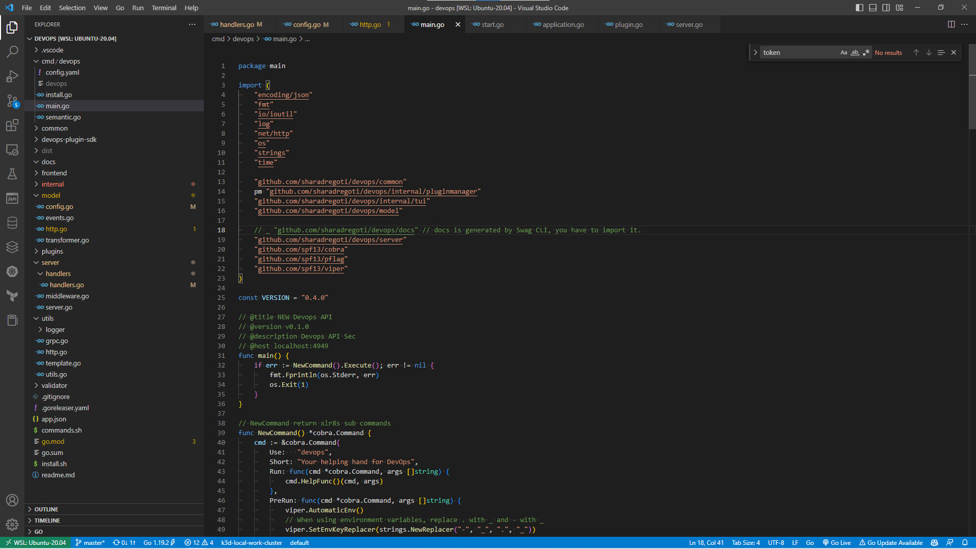 cannot find type definition: model.Config true · Issue #1500 · swaggo/swag · GitHub