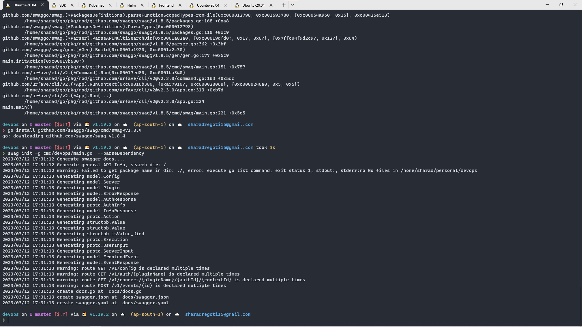 Cannot Find Type Definition Modelconfig True · Issue 1500 · Swaggoswag · Github 