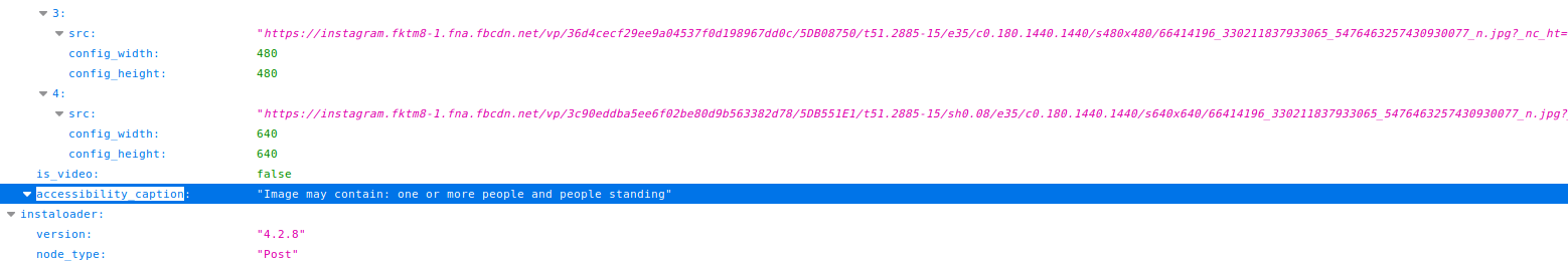 How to access accessibility_caption through the Python Module instaloader? · Issue #355 ...