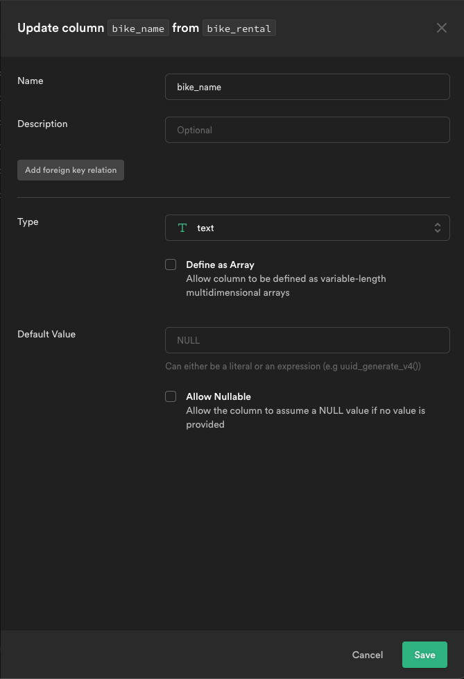 Include UNIQUE constraint in Edit Column Modal · Issue #3241 · supabase/supabase · GitHub