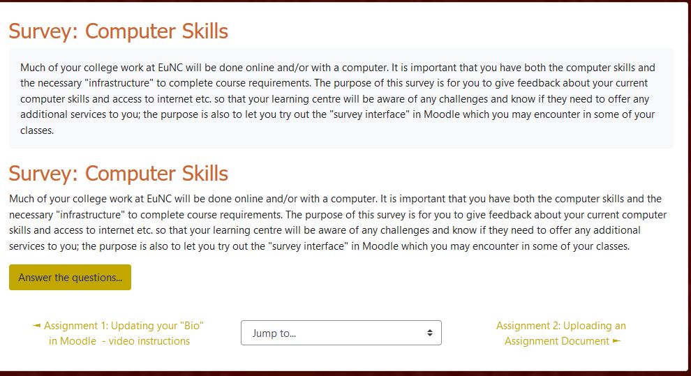 Moodle description displayed twice at top when taking the questionnaire · Issue #420 · PoetOS ...