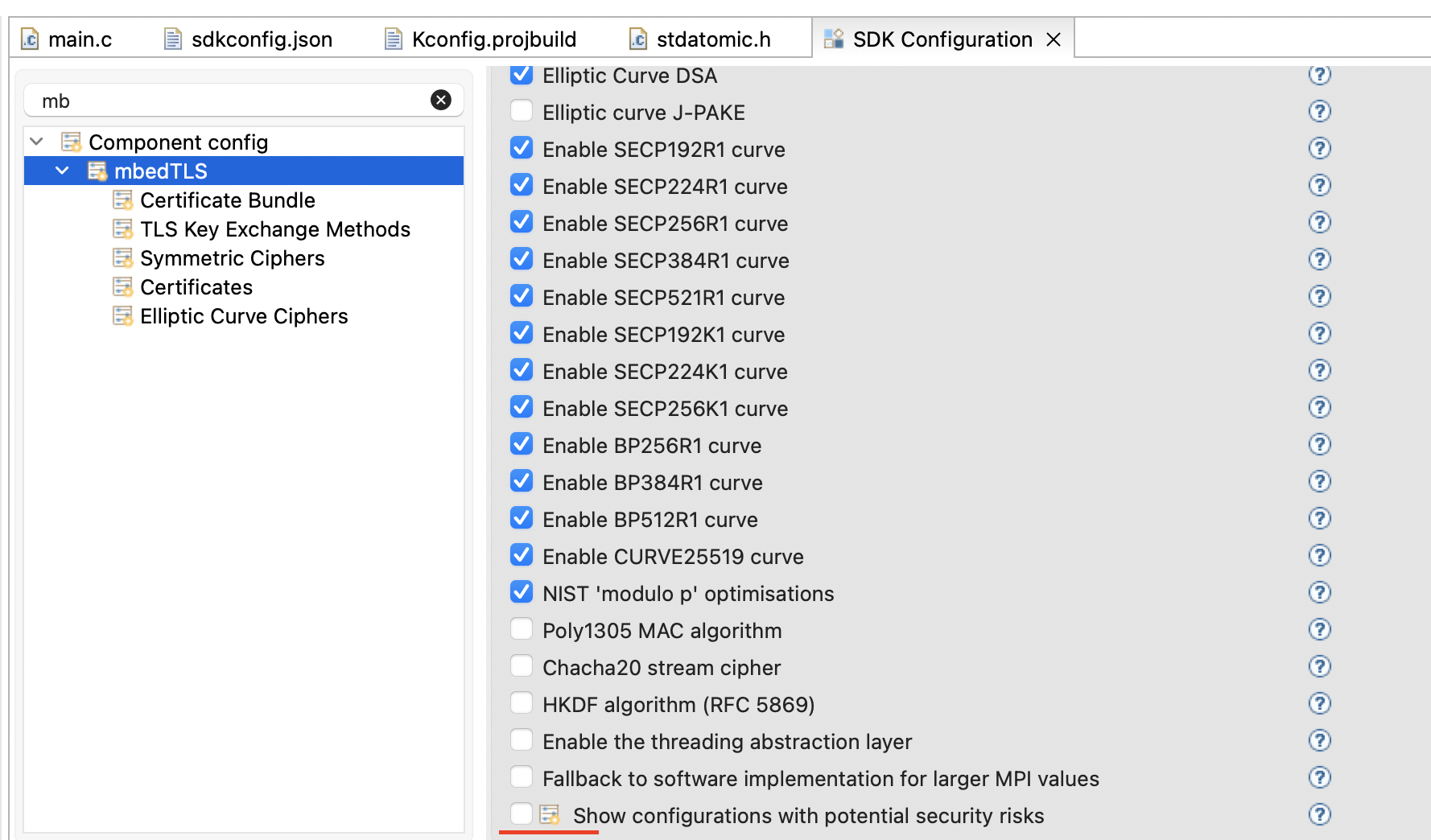 IEP-486: GH #315: SDK Configuration editor do not recognize Kconfig "menuconfig ...." line and ...